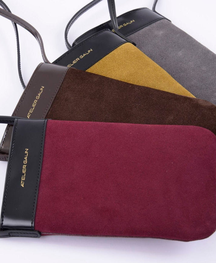 Mila Phone Bag - Choco – Atelier Galin